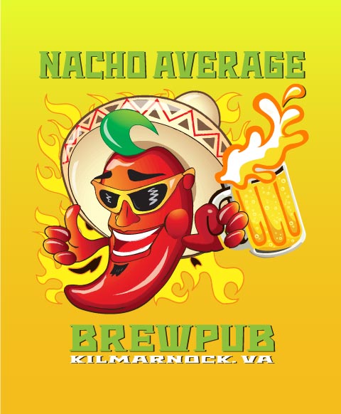 NACHO AVERAGE BREWPUB BEER and COCKTAILS